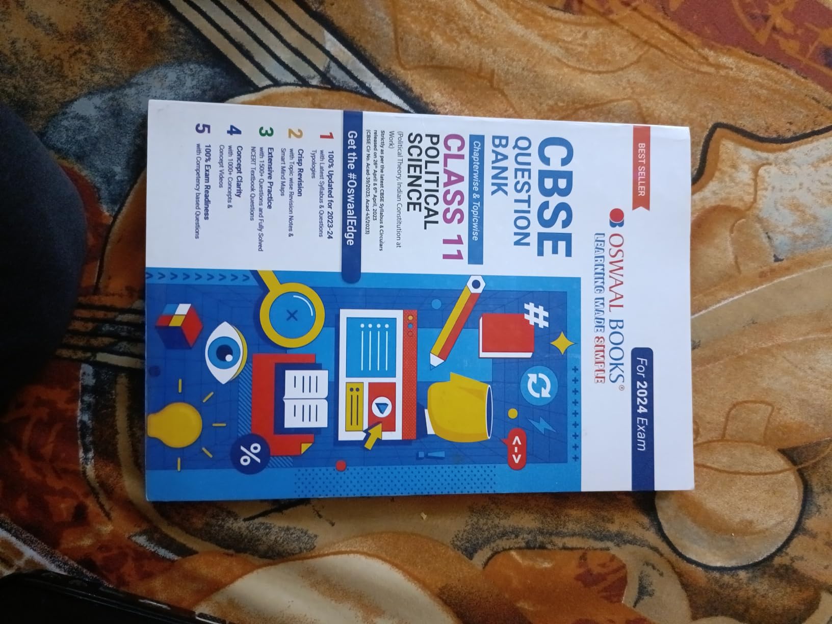 Oswaal CBSE Class 11 Political Science Question Bank (2024 Exam ...