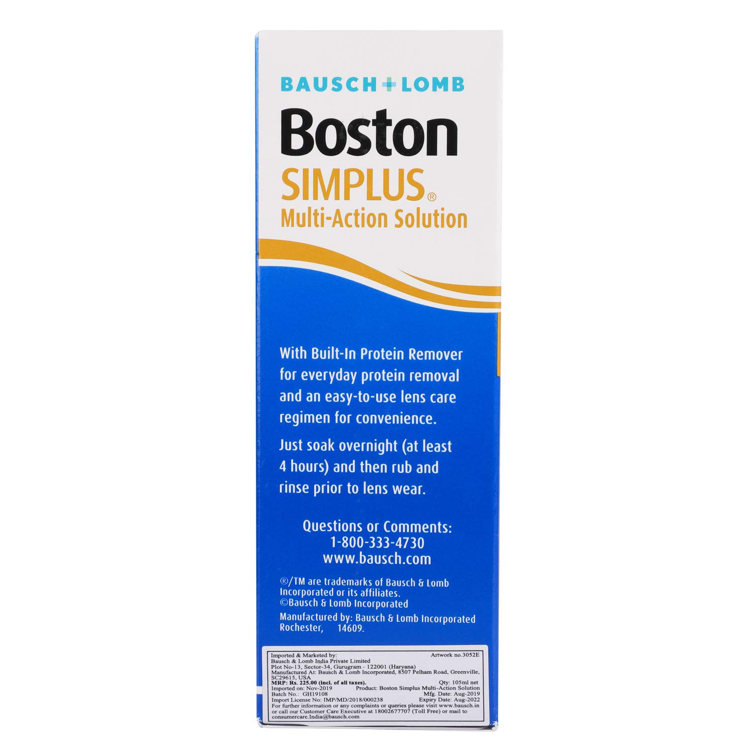 Snapklik.com : Boston Simplus Contact Lens Solution