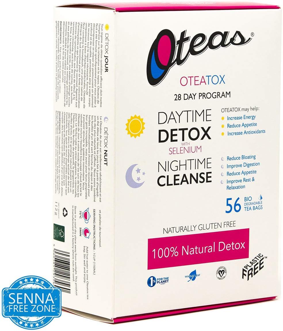 Oteas Day and Night Oteatox - 56 Teabags : Amazon.co.uk: Health ...
