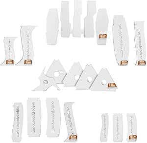 Amazon.com: OUTPOST POTTERY Profile Ribs - Precision Pottery Rib Tools ...