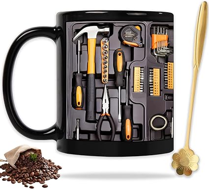 Amazon.com: 2026 New Tool Box Coffee Mug, 11oz Mechanic Toolbox Mug ...
