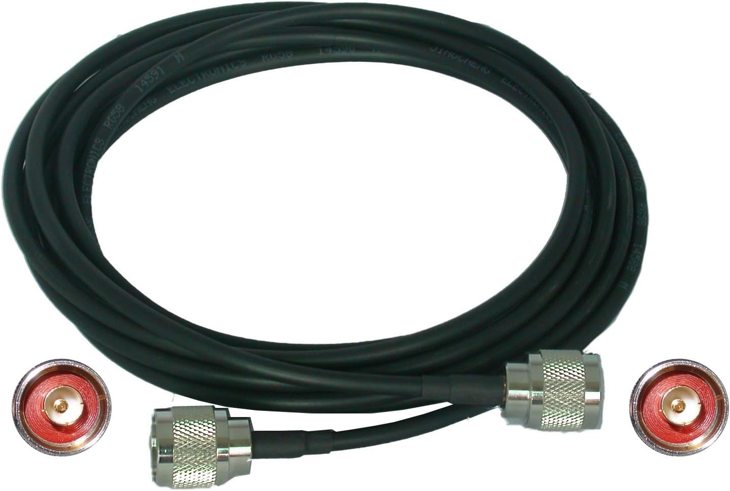Amazon.com: Extender Tech RG58 Low Loss Coax Cable with N Male ...