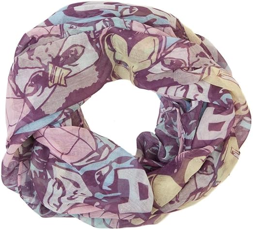 Bioworld Marvel Pastel Tossed Heads Infinity Scarf at Amazon Women’s ...