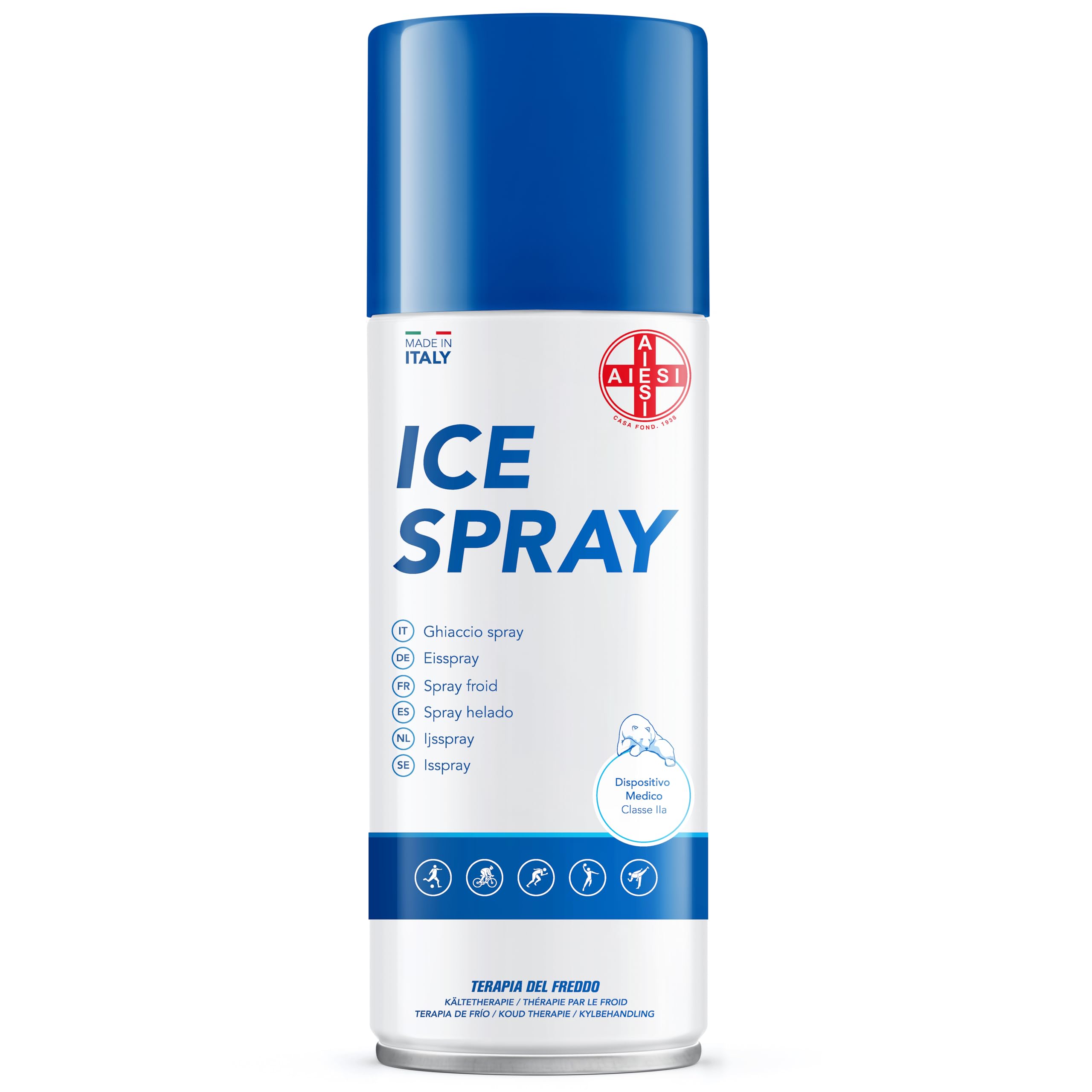 AIESI® Froid Spray instantané avec MENTHOL bombe de 400 ml ICE SPRAY ...