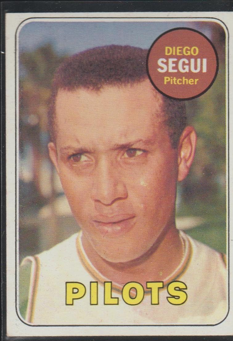 Amazon.com: 1969 Topps Diego Segui Pilots Baseball Card #511 ...