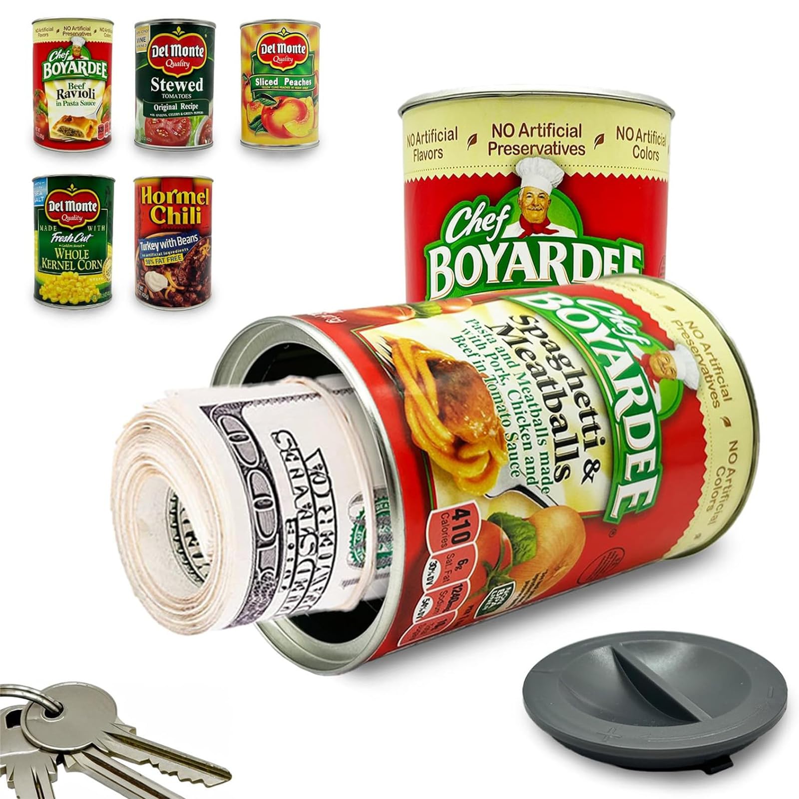 Fake Soup Can Diversion Safe - Keep Your Valuables Safe - Storage Home ...
