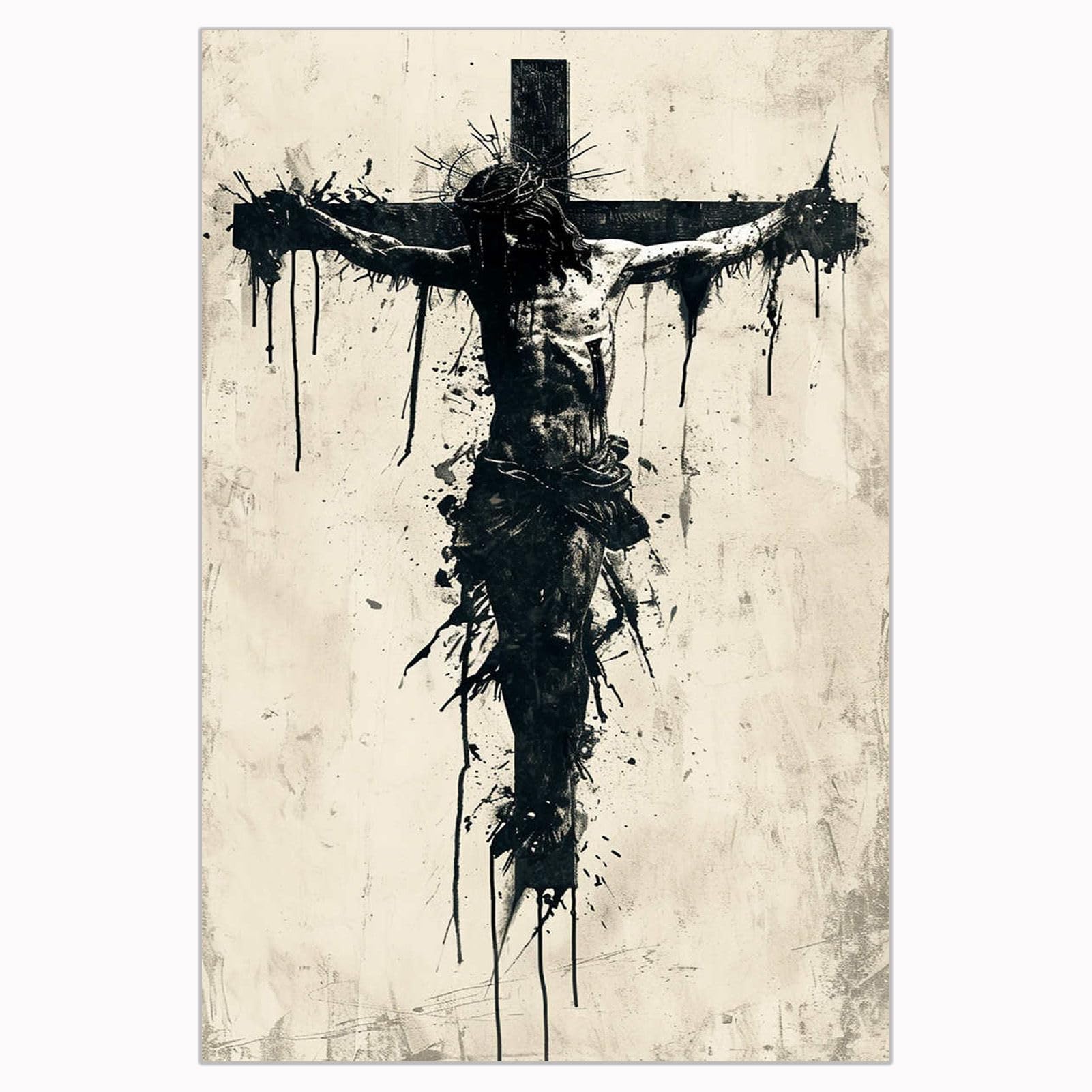 Jesus Christ On The Cross Drawings