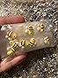 Amazon.com: Icing Bees | 16 Bees | Mini Icing Bees| Edible Bumble Bees ...