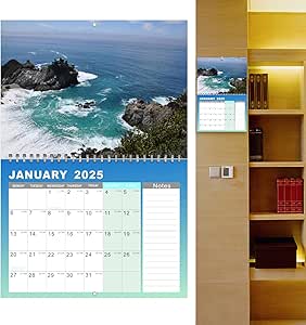 Calendrier mural 2025-2026 | Calendrier scolaire de 18 mois ...