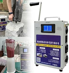 Amazon.com: 150W/500W High Power Hand Crank Generator Portable ...