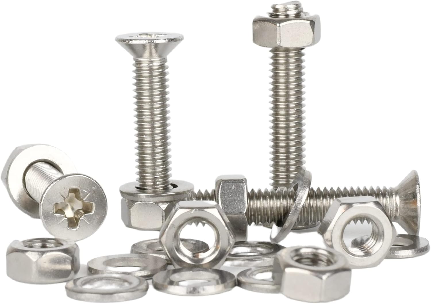 Bolt Base M3x16 A2 Stainless Steel Pozi Countersunk Machine Screws ...