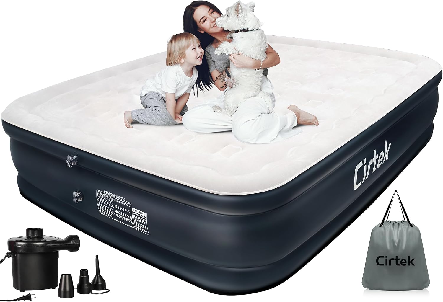 Amazon.com: Cirtek Inflatable Mattress, inflatables Bed, Camping ...