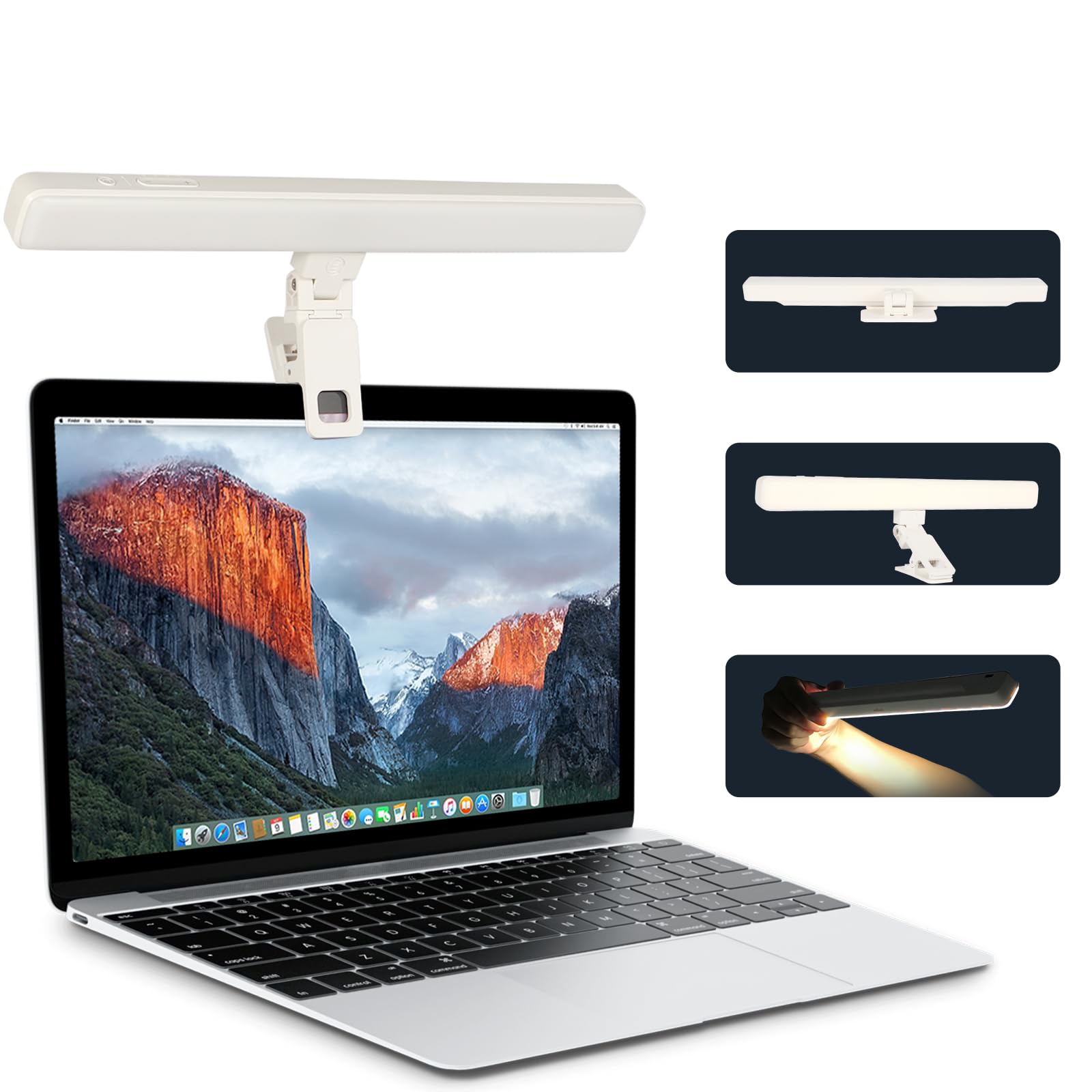 Amazon.com: Pavicott Rechargeable Video Conference Light with 3 Color ...