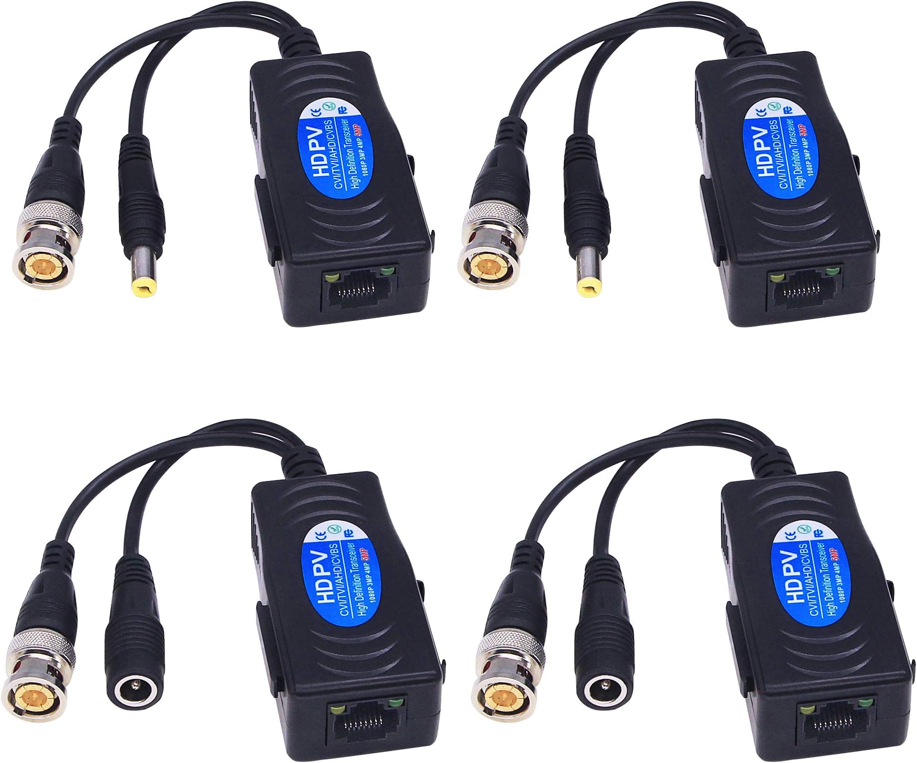 BeMatik - RJ45 to BNC adapter (RJ45-M/BNC-H): Amazon.co.uk: Electronics & Photo