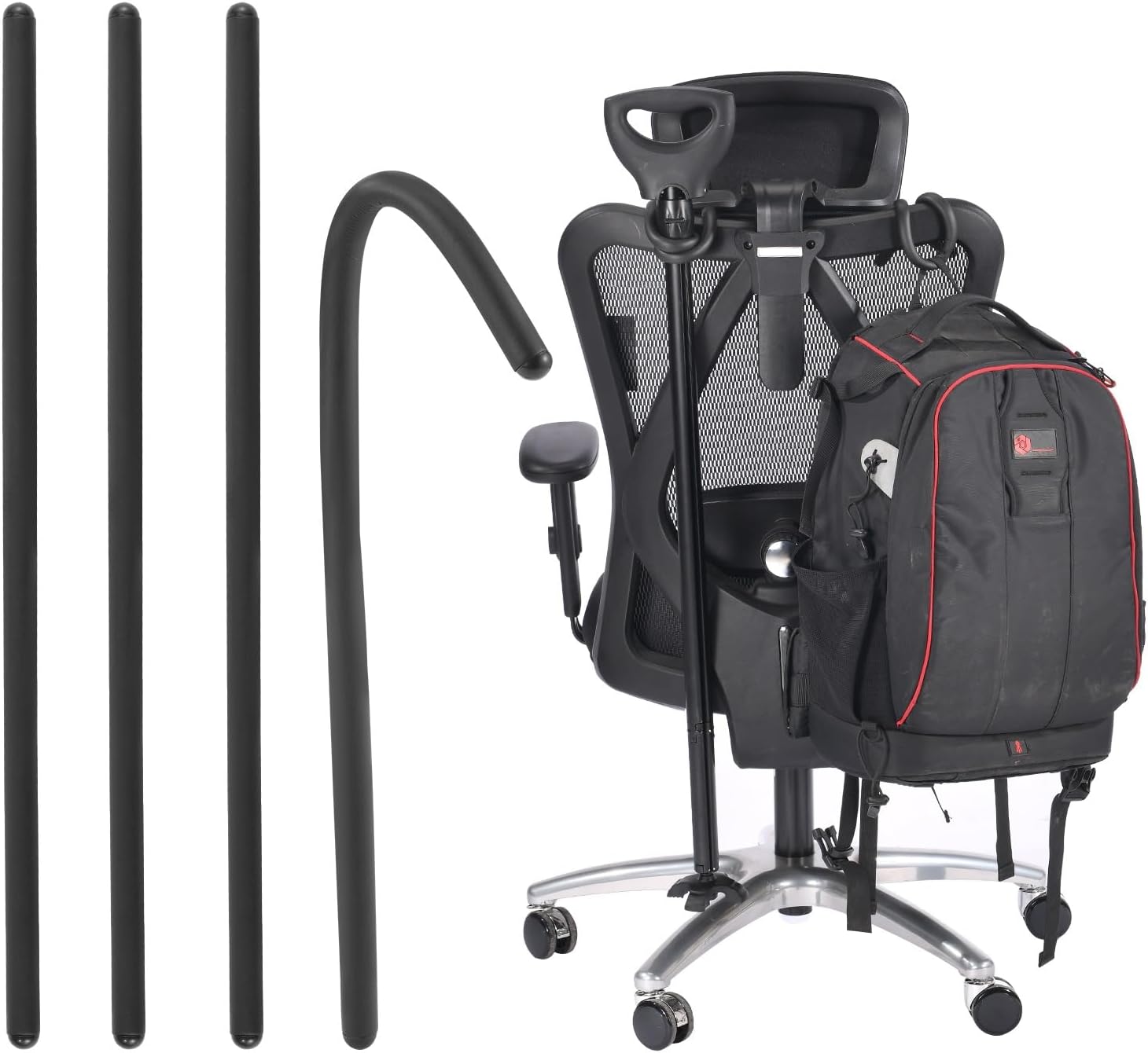 Amazon.com: 4 Pack Bendable Cane Holder - Cane Holder with Fixation ...