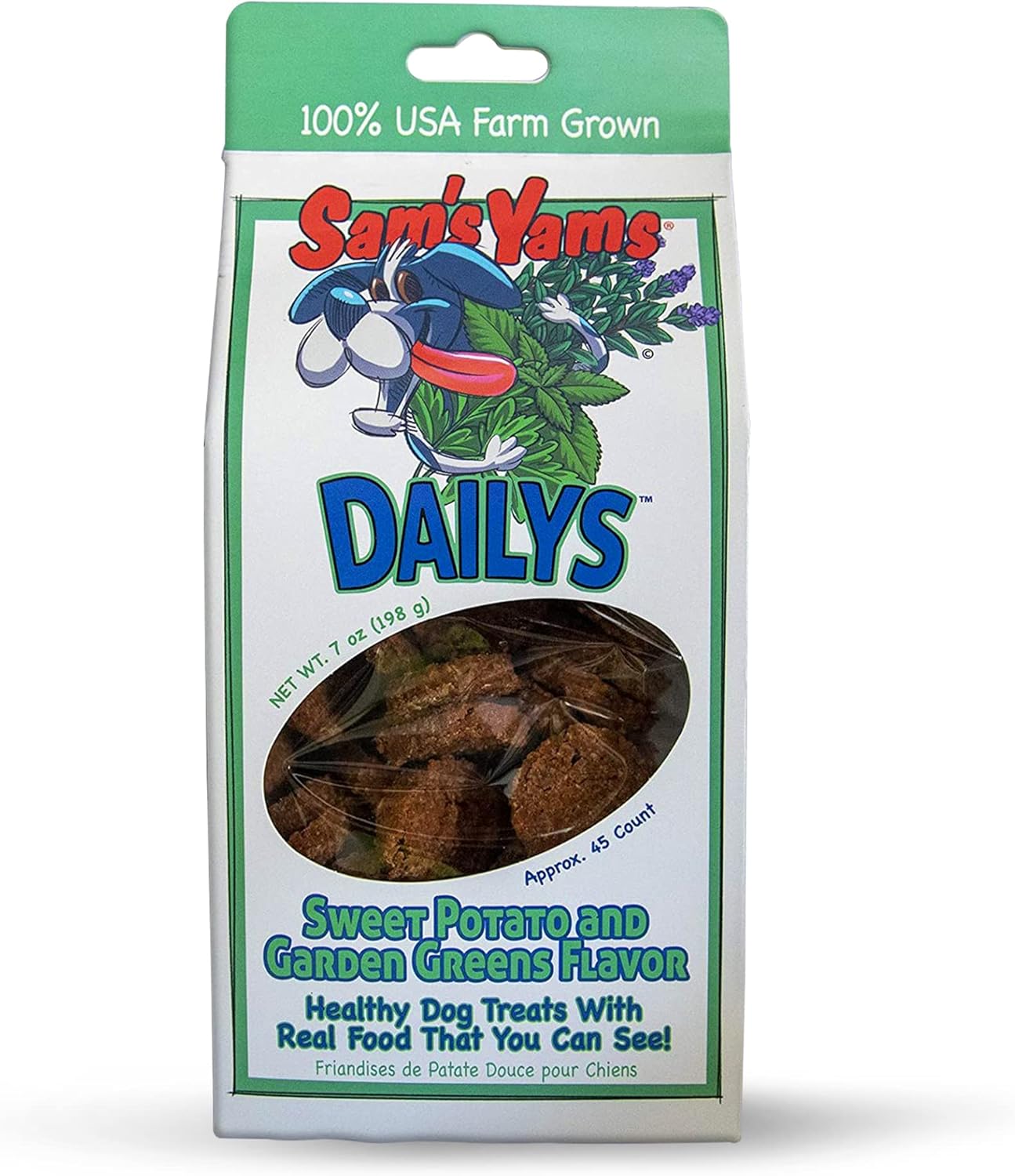 Amazon.com : Sams Yams Sweet Potato Dog Treats , Healthy Dog Treats for ...