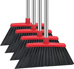 Amazon.com: NACENA Heavy Duty Broom, 55 Inch Long Handle Outdoor Large ...