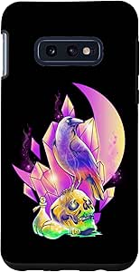 Amazon.com: Galaxy S10e Skull & Crow RPG Gamer Fantasy Gaming Elements ...
