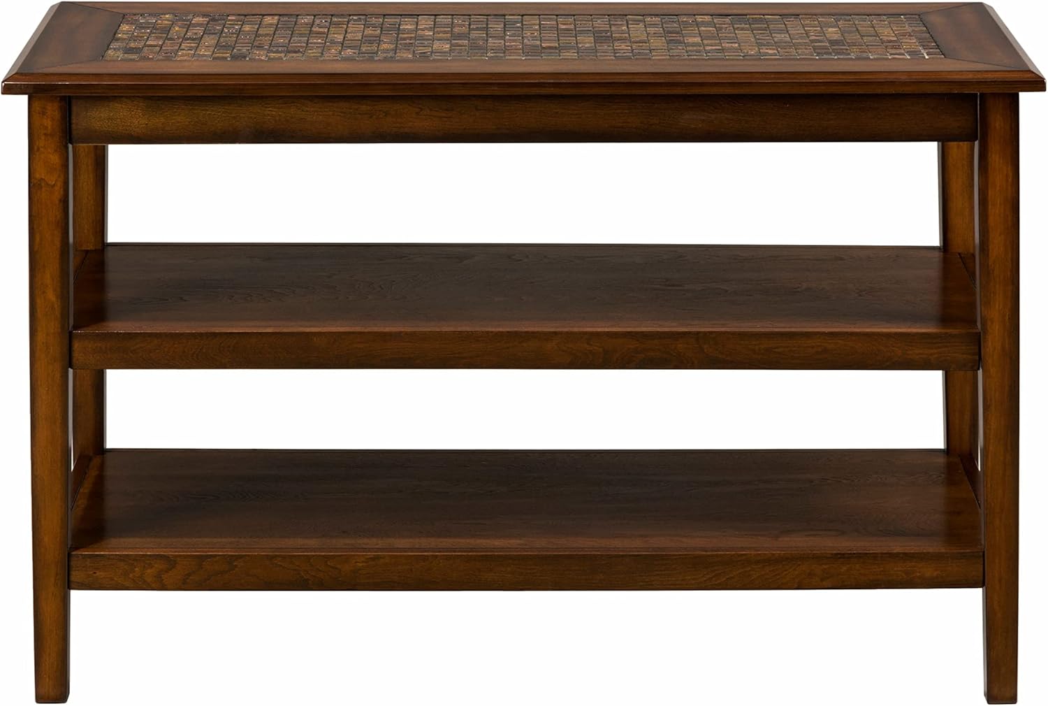 Amazon.com: Jofran Baroque Sofa Table 48 inch with Mosaic Tile Inlay ...