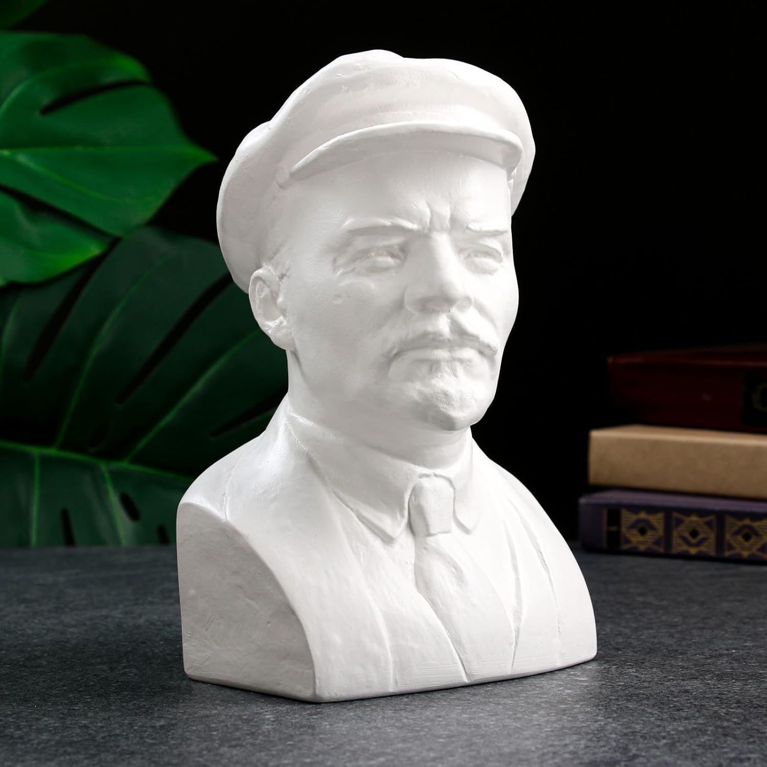 Amazon.com: AEVVV Iconic Soviet Communist Leader Lenin in Cap White ...
