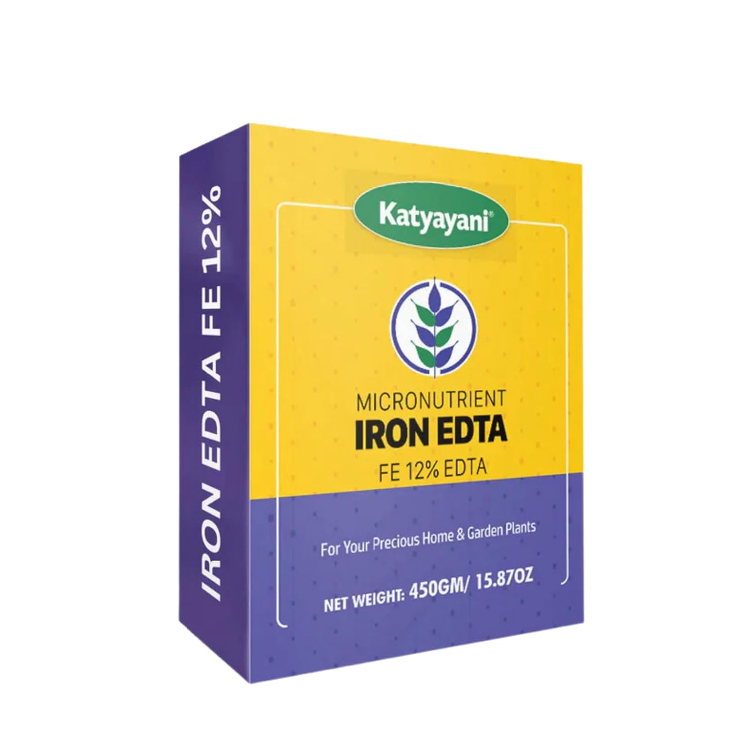 Amazon.com: Katyayani Iron EDTA- Fe 12% EDTA Chelated Micronutrient for ...