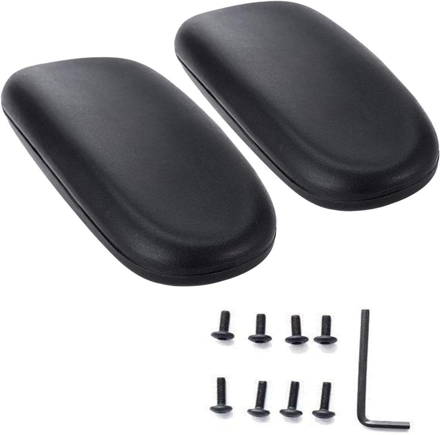 Amazon.com: Replacement Office Chair Armrest Arm Pads Kidney Shaped ...