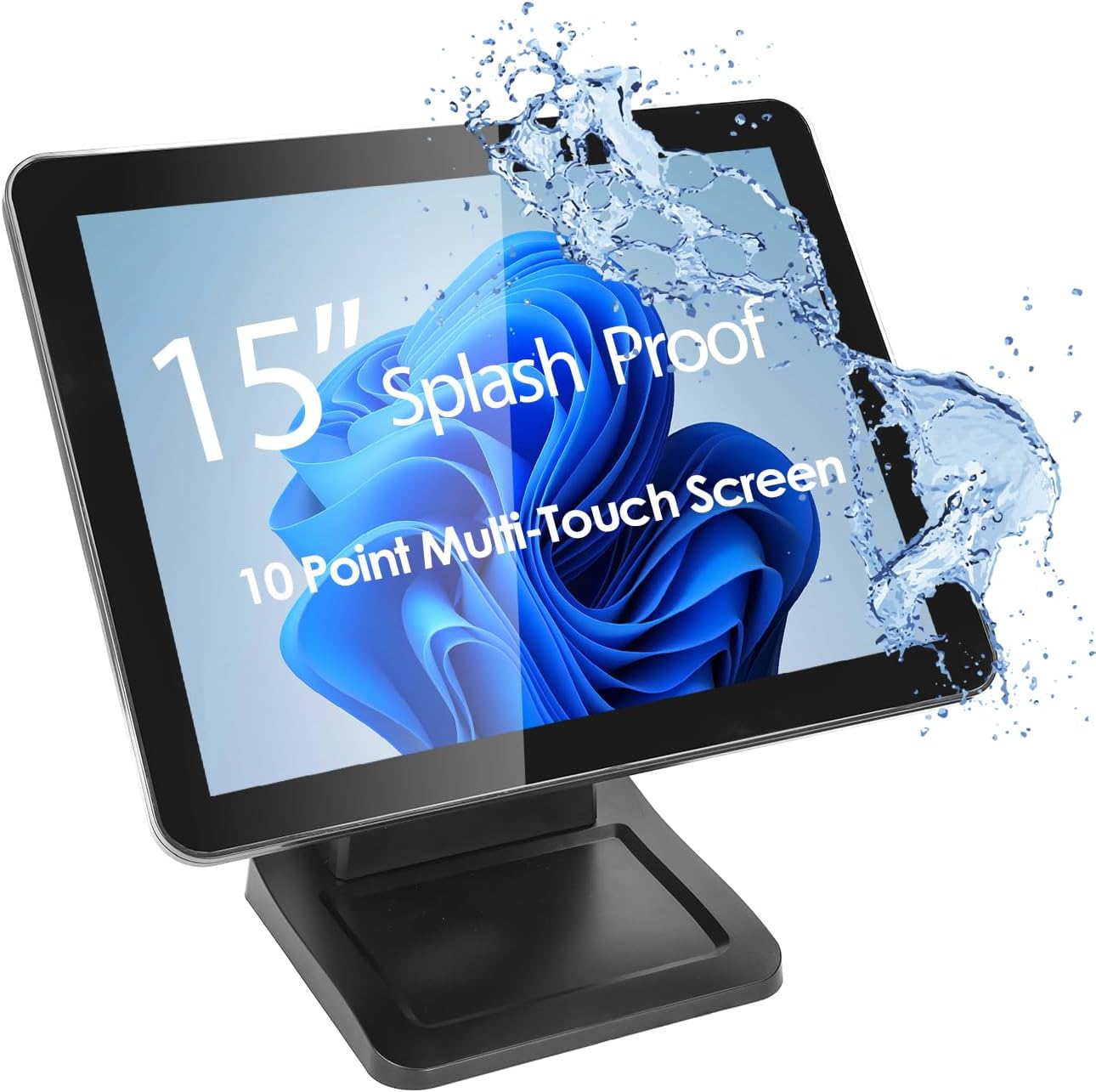 ANGEL POS 15-Inch 4:3 Capacitive LED Backlit Multi-Touch Monitor, True ...