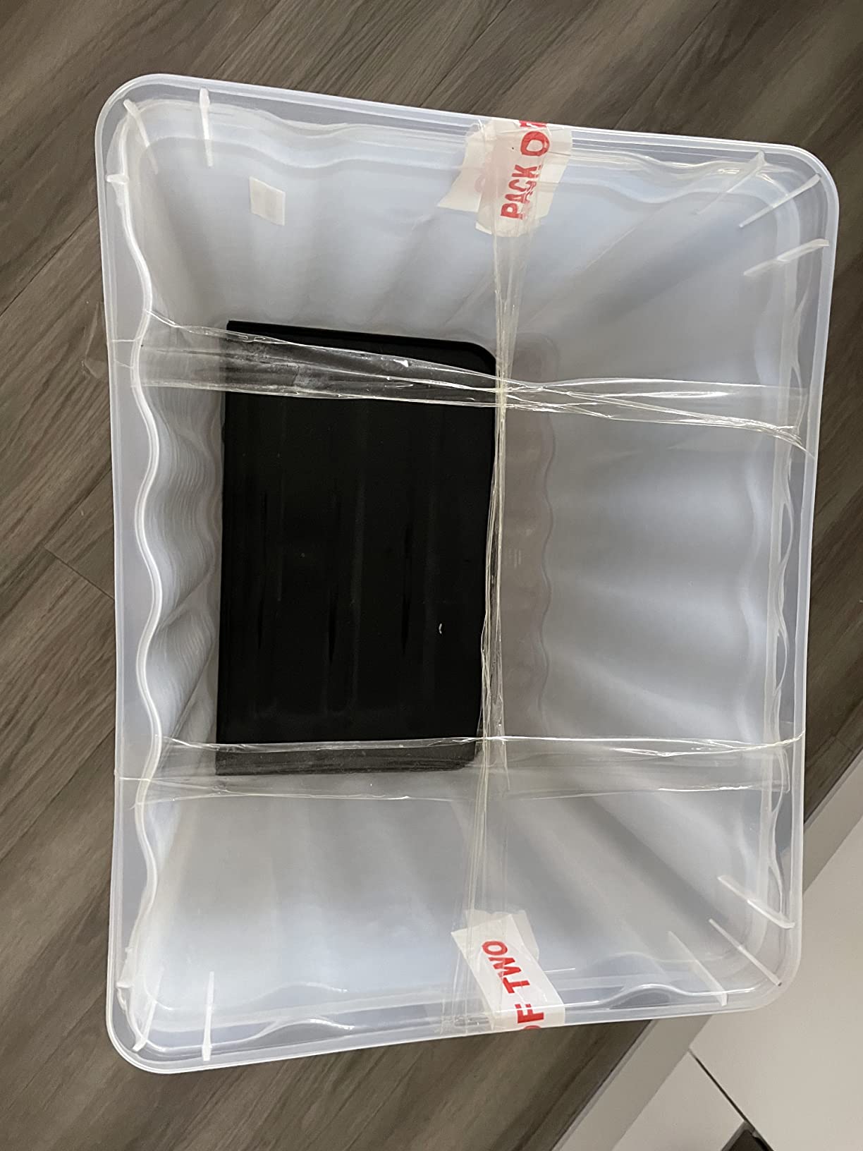 Strata 110lt Super Nova Large Plastic Storage Box and Lid (Pack of 2 ...