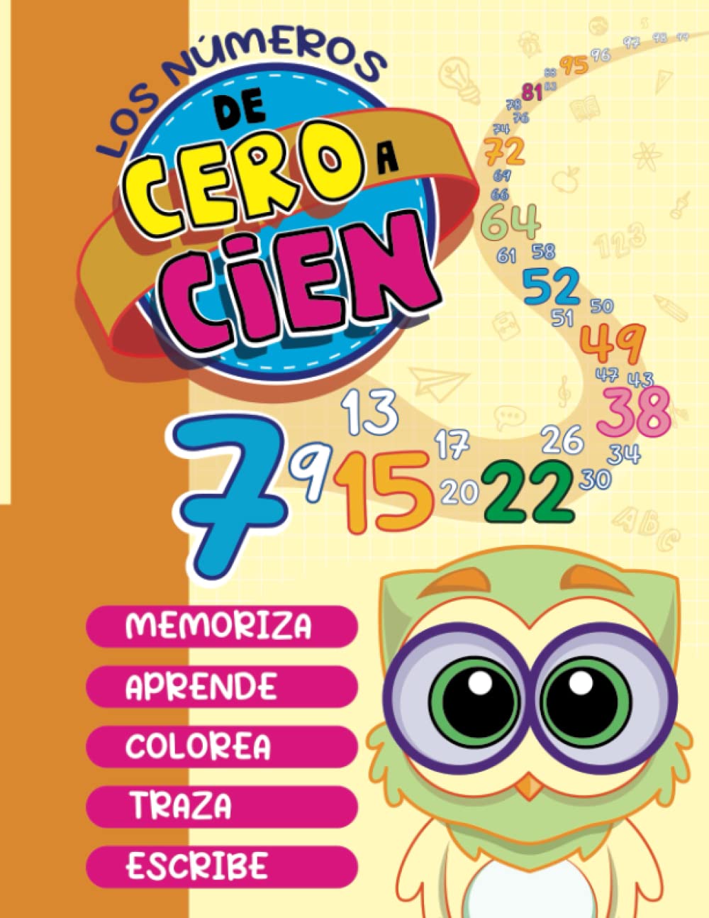 Los Numeros De Cero A Cien Libro Infantil Para Colorear | Desertcart Aruba