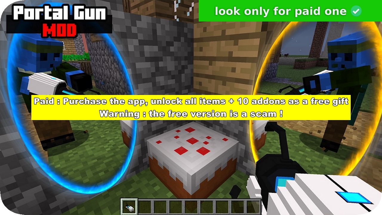 Portal Gun Minecraft