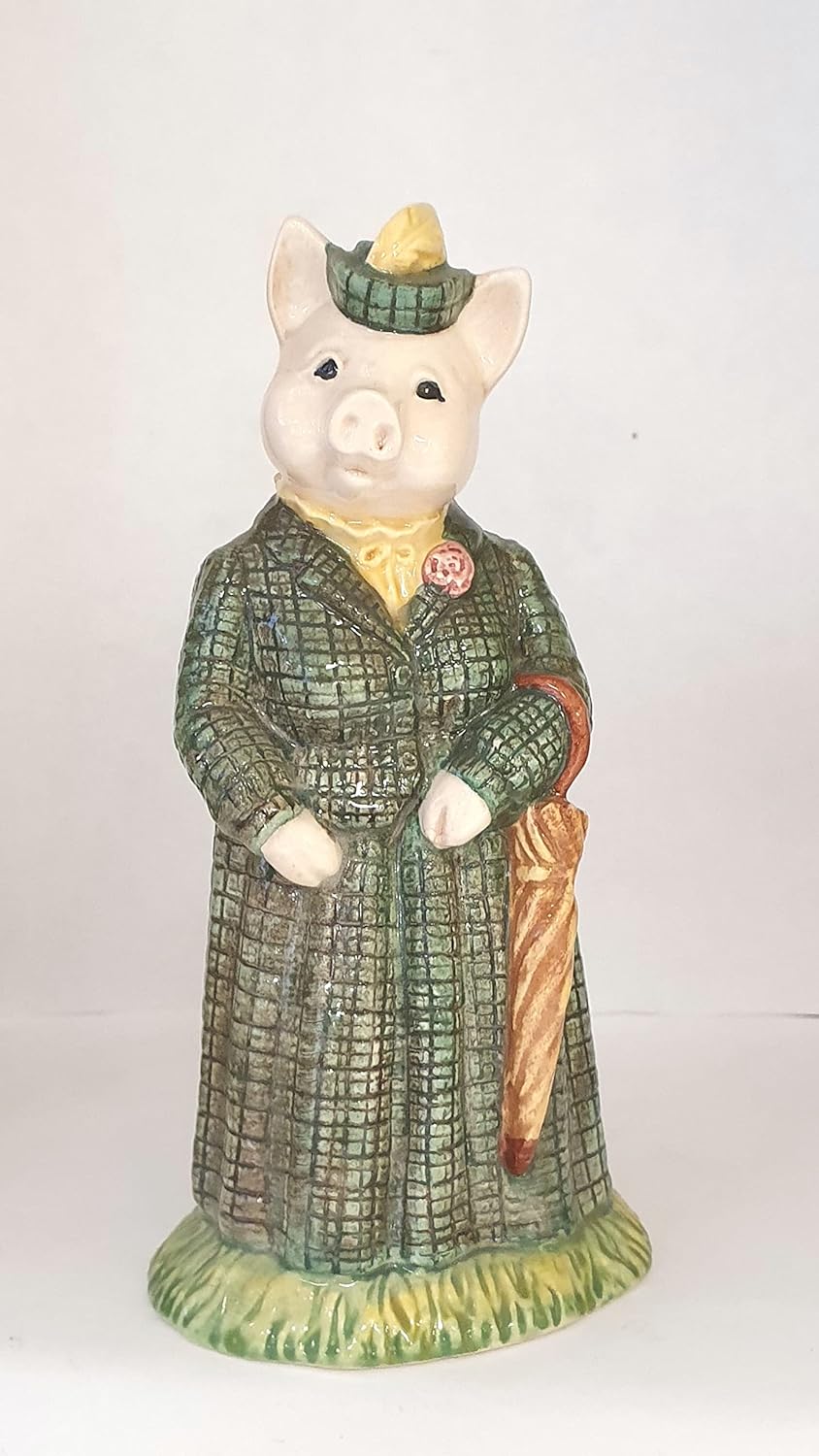 Beswick - English Country Folk - Lady Pig & Gentleman Pig - Height 15cm ...