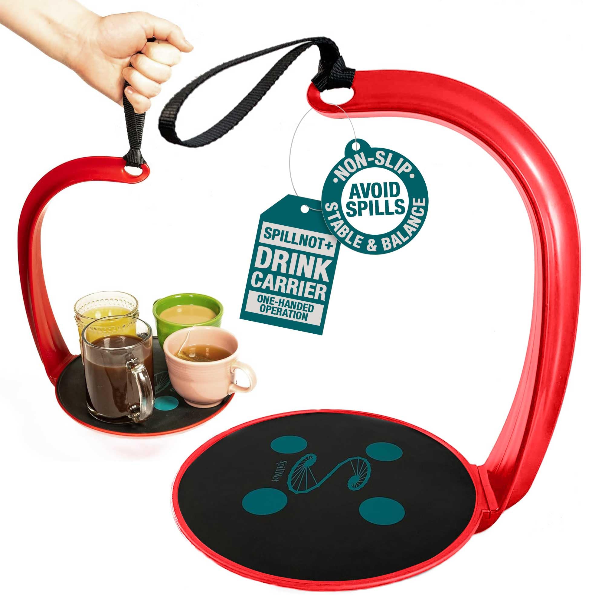 Amazon.com: SpillNot+ - The SpillNot Portable Handheld Beverage Carrier ...