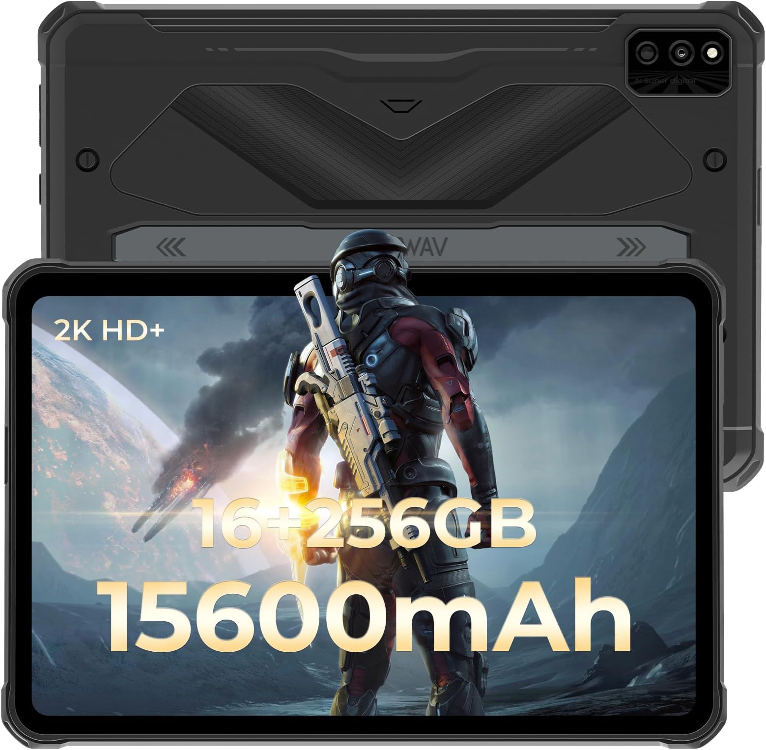 Amazon.com : HOTWAV R7 Rugged Tablet Android 13, 15600mAh 10.1 Inch HD+ ...