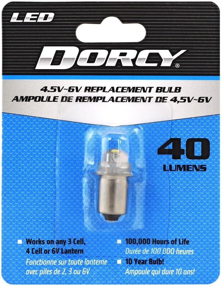Dorcy LED Flashlight Bulb 6 volt Bayonet Base - Amazon.com