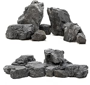 Aquarium Rock Stone Fish Tank Rocks 5LB Natural Rocks for Aquariums ...