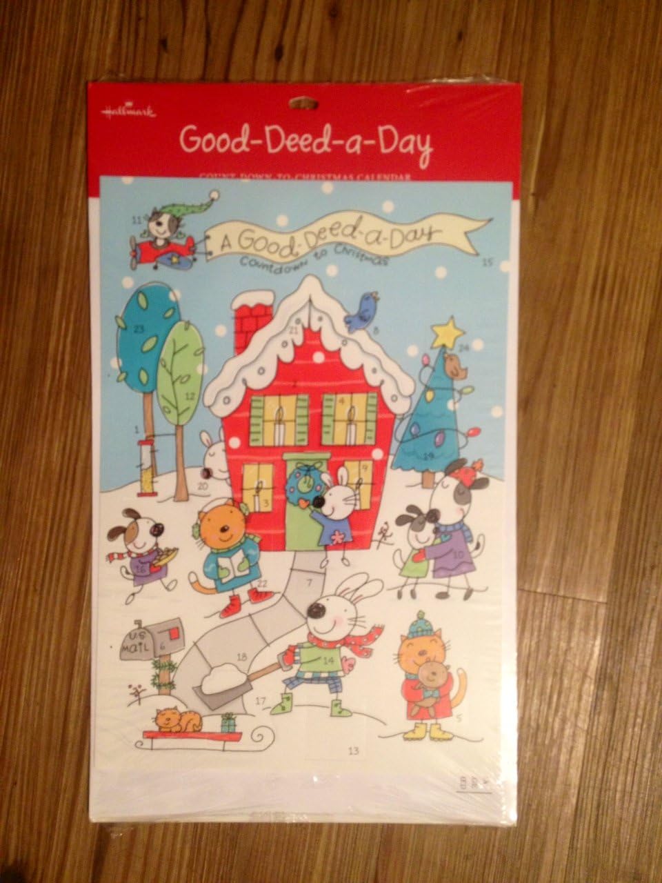 Amazon.com: Good Deed a Day Advent Calendar with Envelope 10x16" : Home ...