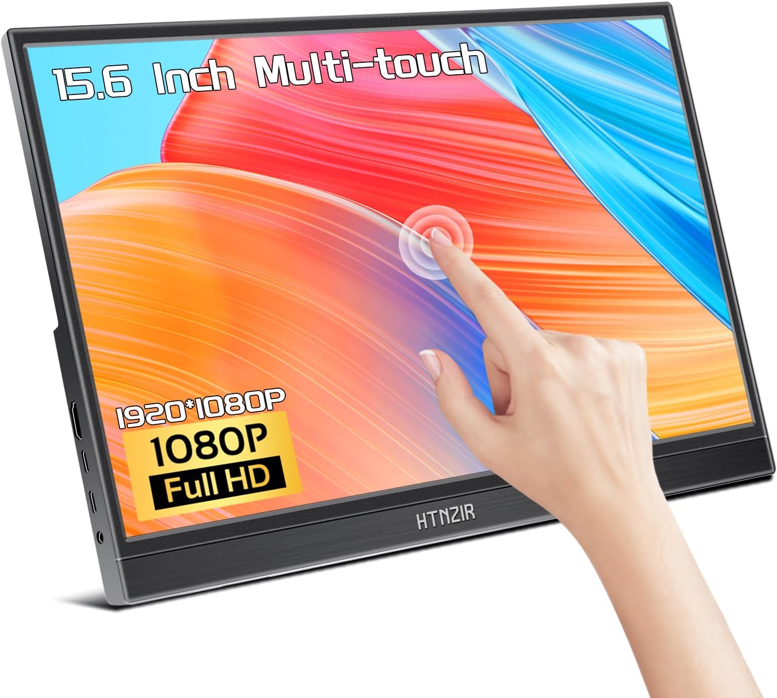 Amazon.com: Akntzcs Touchscreen Portable Monitor, 14 Inch 1920x1080 ...