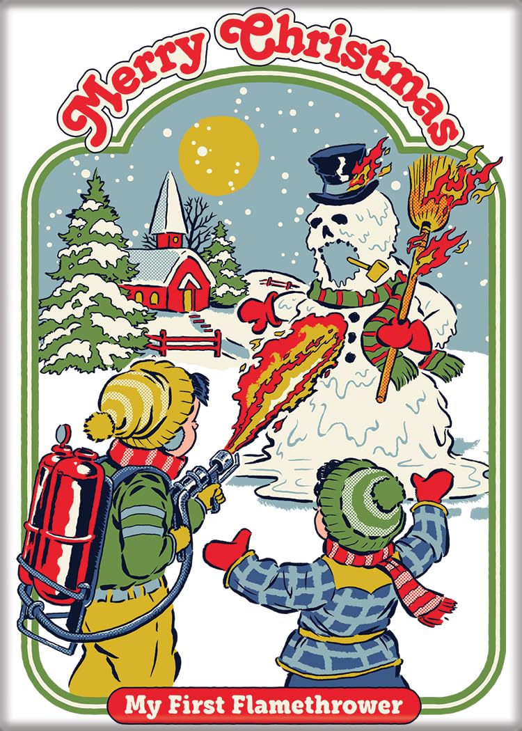 Amazon.com: Ata-Boy Steven Rhodes Merry Christmas My First Flamethrower ...