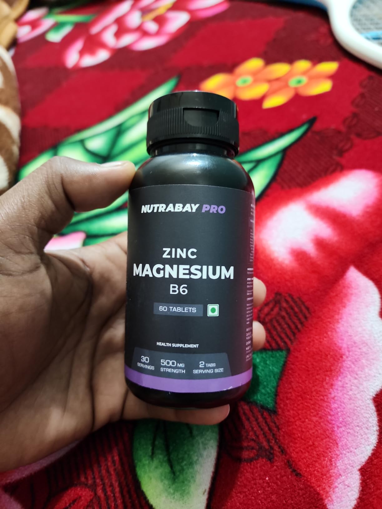 Nutrabay Pro Zinc Magnesium (ZMA) with 100% RDA of Zinc, Magnesium ...