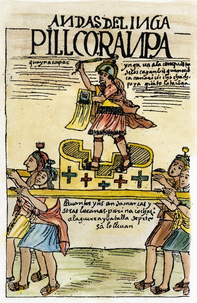 Inca Warrior Drawing