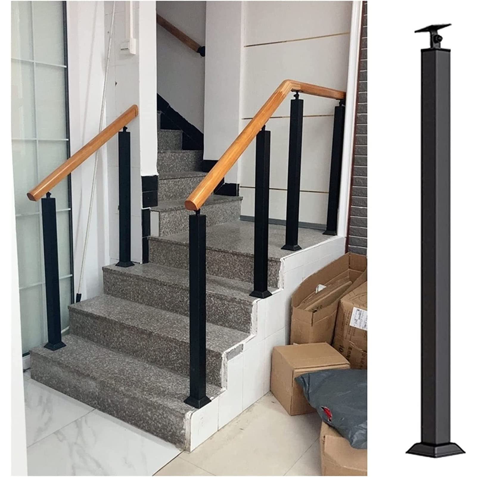 Iron Stair Spindles Post Staircase Balusters Spindles Post Courtyard ...