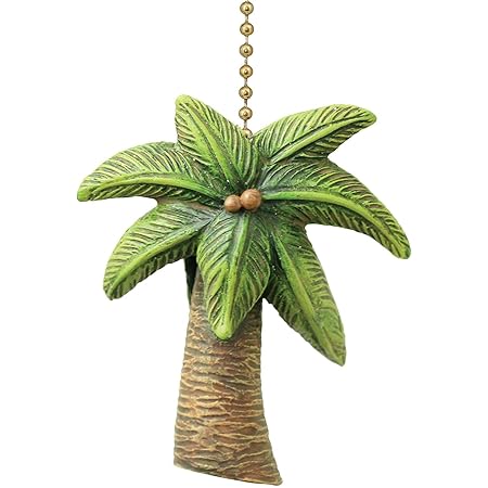 Amazon.com: Tropical Palm Tree Fan Pull : Tools & Home Improvement