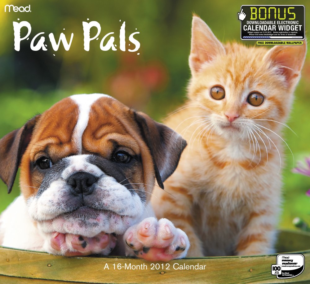 Paw Pals 2012 Calendar: Includes Bonus Downloadable Electronic Calendar ...