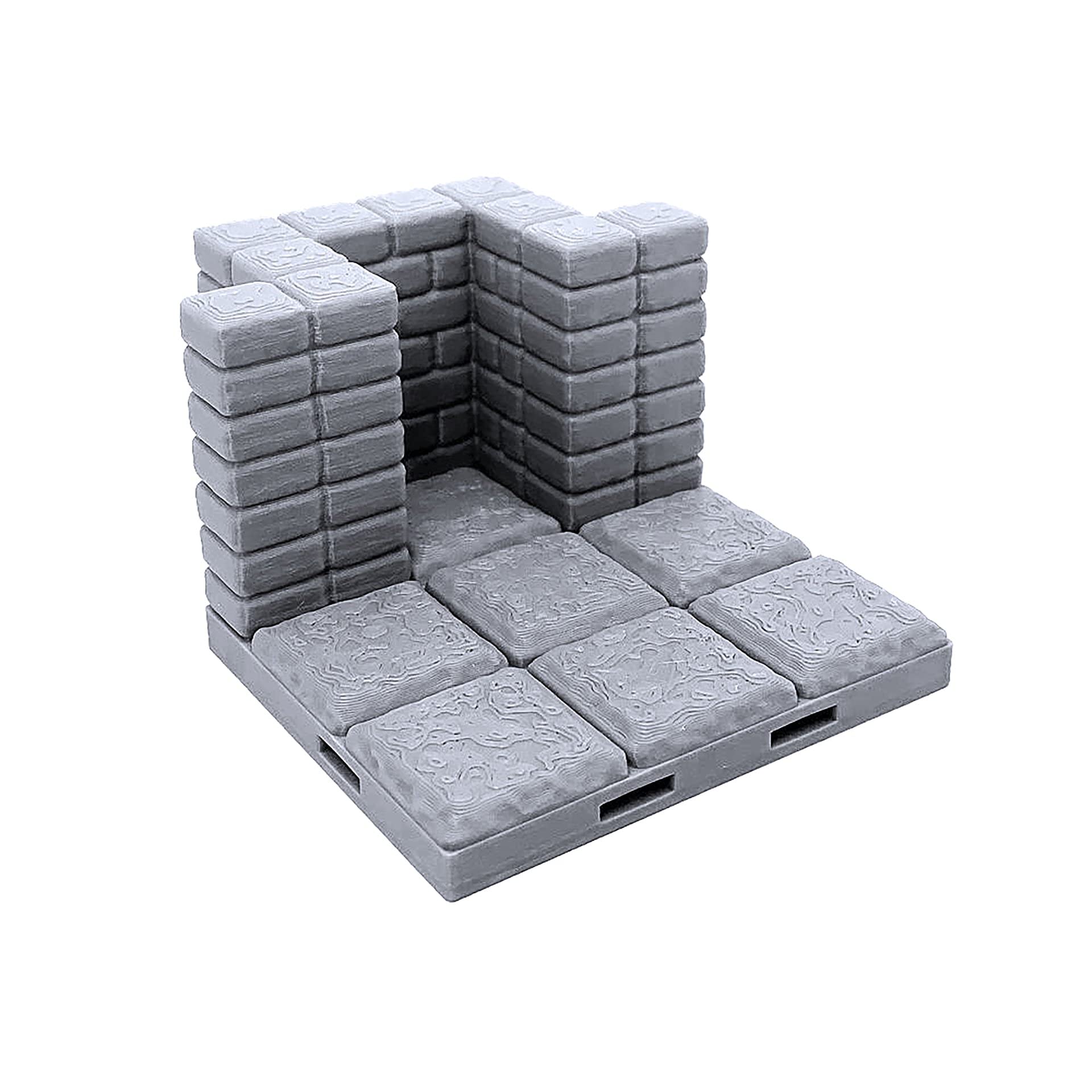 Dungeons And Dragons Locking Dungeon Tiles Prison Pit, Paintable 3D ...