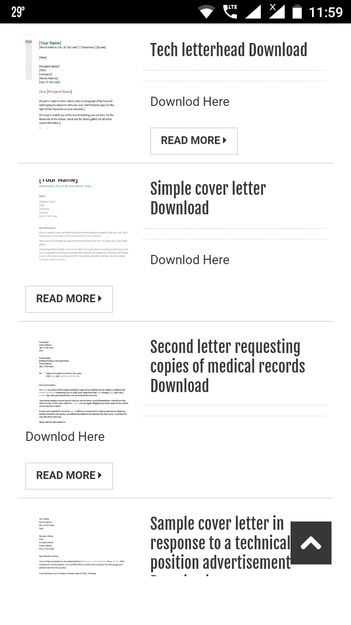Letter Office Templates - App on Amazon Appstore