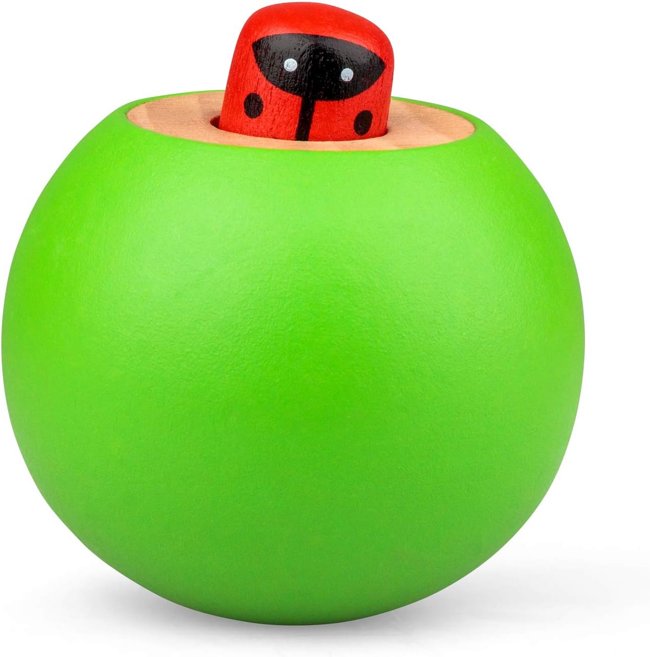 Tobar Wooden Squeaky Bug Roly-Poly Rocking Wobble Toy – 1 Design Sent ...