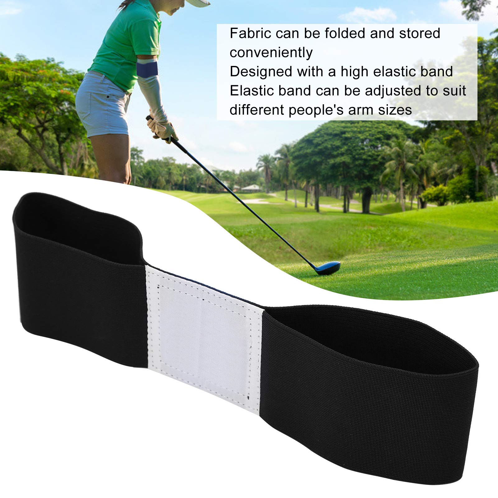 Golf Swing Training Aids Arms Elastic Golf Swing Training Aid Arm Band