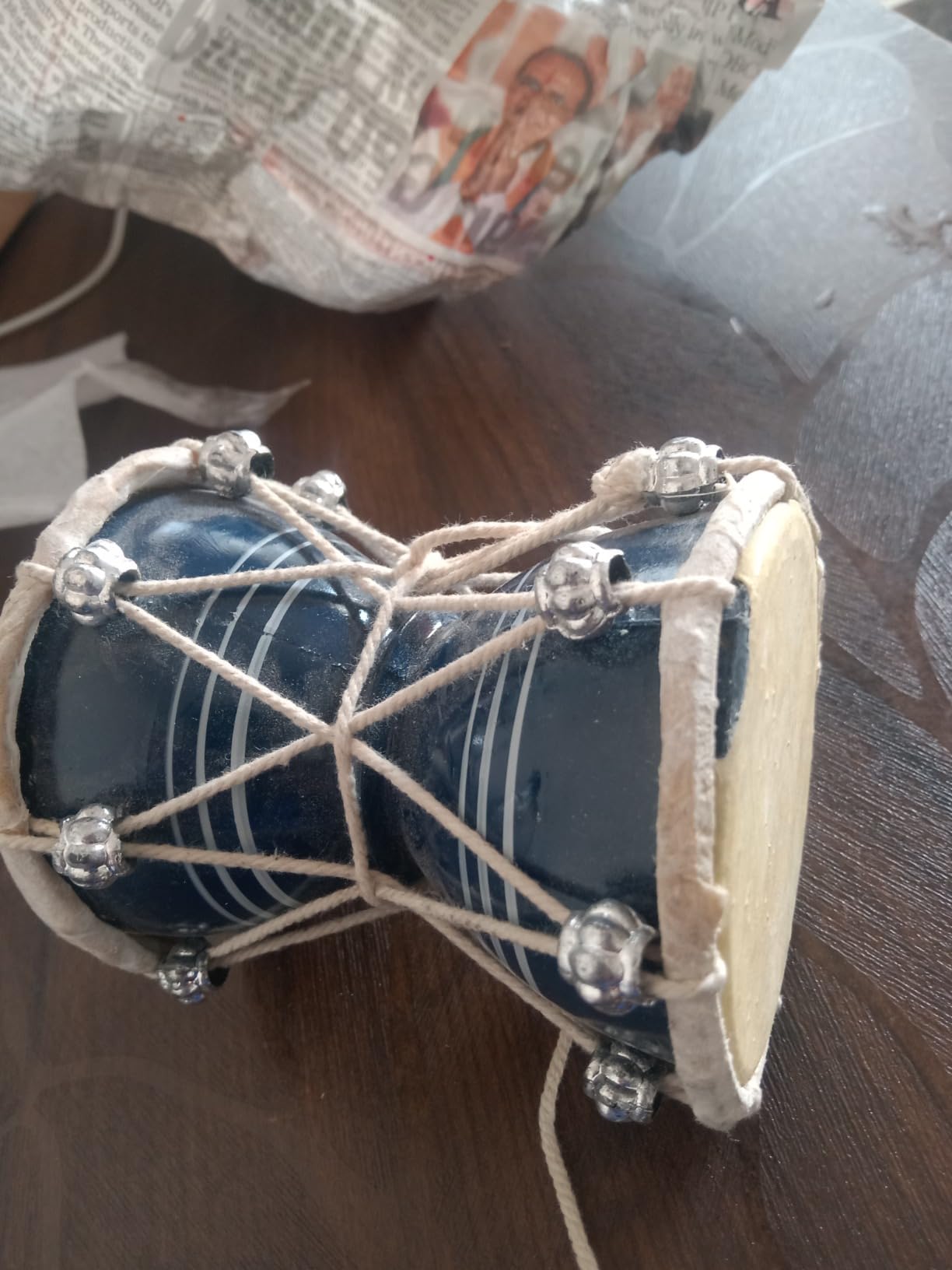 Numeroastro Handcrafted Wooden Lord Shiva Damru/Damroo For Puja (9 Cms ...