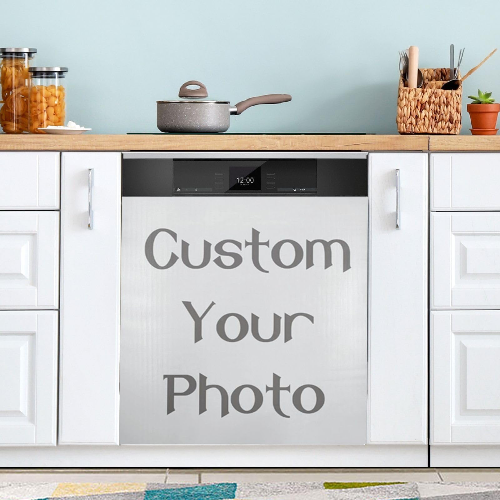 Amazon.com: Bolaz Custom Dishwasher Magnet Cover with Your Family ...