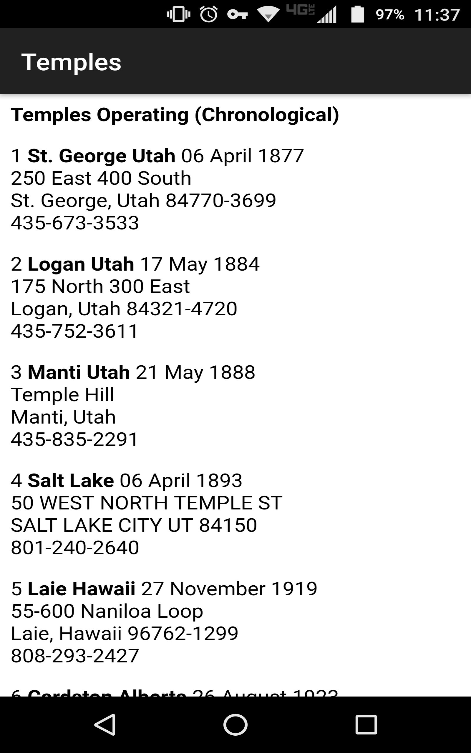 LDS Temples - App on Amazon Appstore